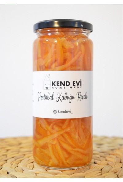 Kend Evi Portakal Kabuğu Reçeli 800 gr Kend Evi Portakal Kabuğu Reçeli 800 gr