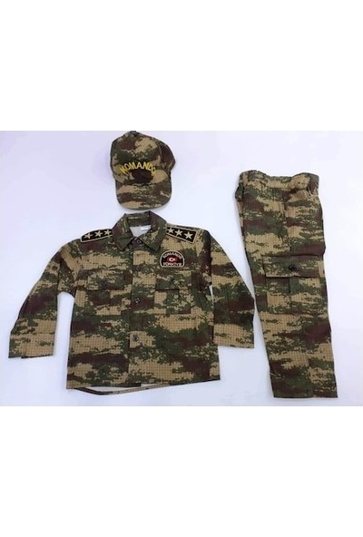 Uğur Böceği Çocuk Sevimli Asker Kıyafeti Komando Çocuk Asker Kostüm Uğur Böceği Çocuk Sevimli Asker Kıyafeti Komando Çocuk Asker Kostüm