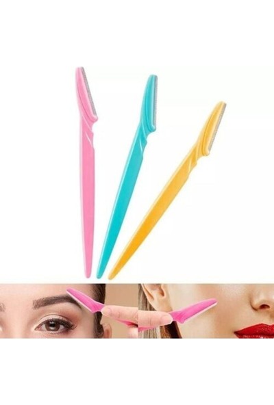 Epavm Yüz Jileti ve Kaş Usturası Kadın Jileti Epilasyon 3'lü