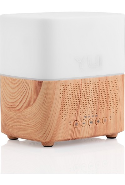 Yui LED Işıklı Bluetooth Hoparlör ve Hava Nemlendirici Difüzör