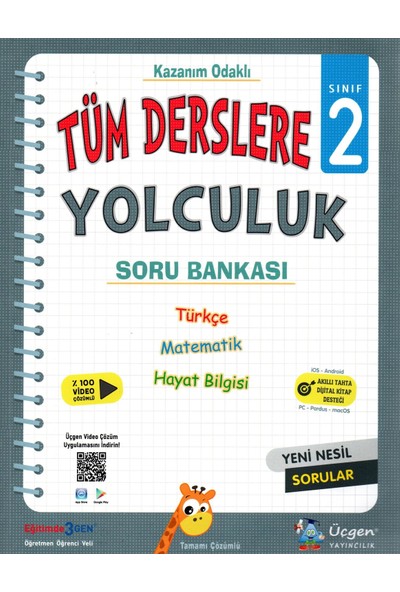 Üçgen Yayıncılık 2. Sınıf Tüm Derslere Yolculuk Soru Bankası 2021-2022 Üçgen Yayıncılık 2. Sınıf Tüm Derslere Yolculuk Soru Bankası 2021-2022