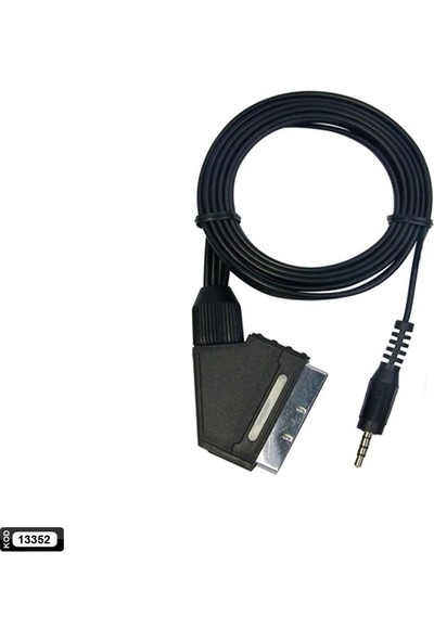 Etc Av Kablo Scart 3.5 mm (Tüplü Tvye Hd Uydu Bağlar) 23-N Etc Av Kablo Scart 3.5 mm (Tüplü Tvye Hd Uydu Bağlar) 23-N