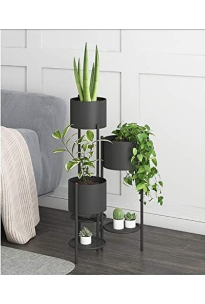 Trendesk 6 Katlı Metal Saksılık Çiçeklik
