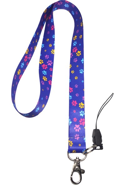 Stormistoretr Pati Desenli Boyun Yaka Kartı Ipi Telefon Askısı Stormistoretr Pati Desenli Boyun Yaka Kartı Ipi Telefon Askısı