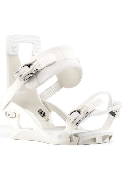 K2 Bedford Kadın Snowboard Bağlaması Beyaz