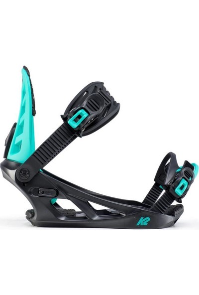 K2 Vandal Çocuk Snowboard Bağlaması Yeşil/siyah
