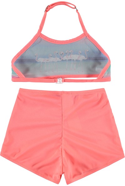 Civil Girls Kız Çocuk Mayo 1-13 Yaş Somon