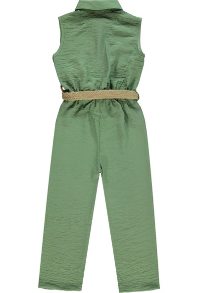 Civil Girls Kız Çocuk Tulum 6-9 Yaş Haki