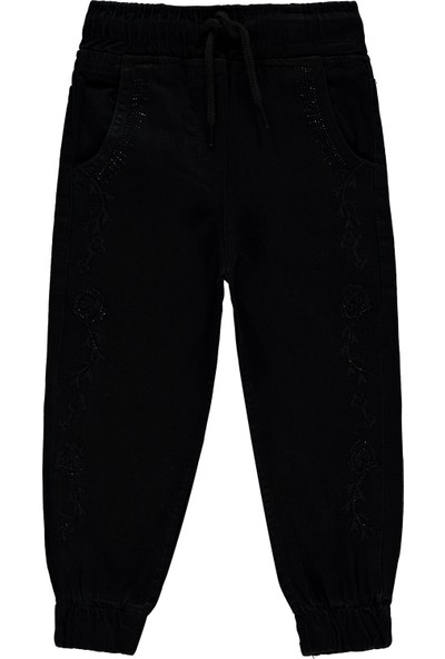 Civil Girls Kız Çocuk Pantolon 2-5 Yaş Siyah Civil Girls Kız Çocuk Pantolon 2-5 Yaş Siyah