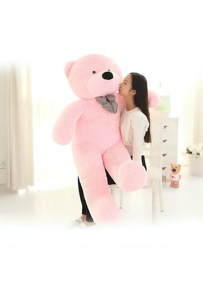 Megis Trade 130 cm Papyonlu Büyük Peluş Ayı Megis Trade 130 cm Papyonlu Büyük Peluş Ayı