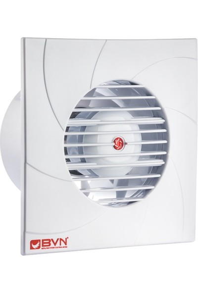 BVN Bahçıvan EF 1219 Dekoratif 12 cm 200 m³/h Plastik Banyo ve Tuvalet Aspiratörü