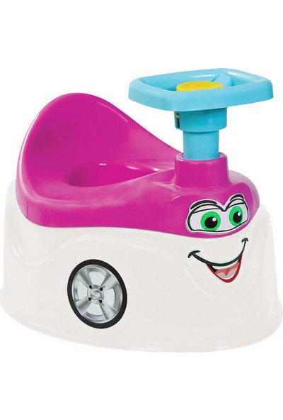 Mgs Oyuncak Çocuk Araba Lazımlık Kornalı Eğlenceli Oturak Eğitici Oyuncak