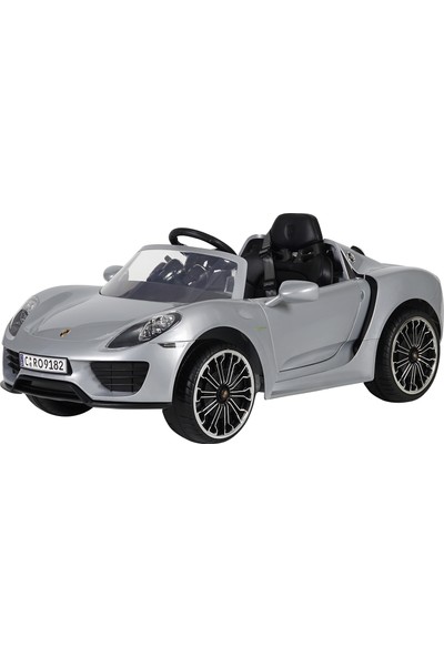 Rollplay Porsche Spyder 918 Akülü Araba Gri Rollplay Porsche Spyder 918 Akülü Araba Gri
