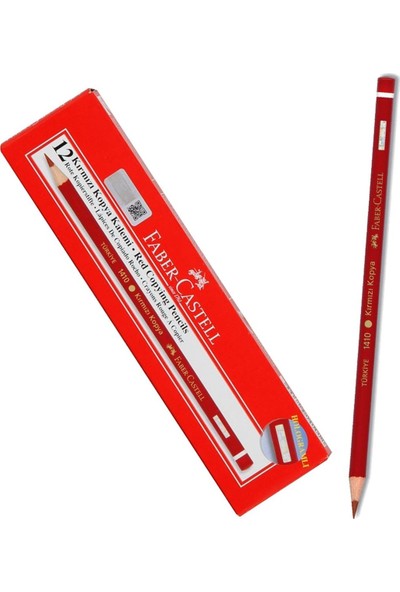 Faber-Castell Kurşun Kalem Kırmızı 12'li