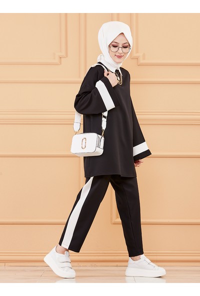 Tofisa Tunik&pantolon Ikili Takım - Siyah - Tofisa
