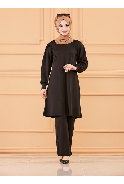 Tofisa Tunik&pantolon Ikili Takım - Siyah - Tofisa