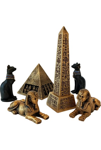 Gökçen Hobi Mısır Antik Biblo Set