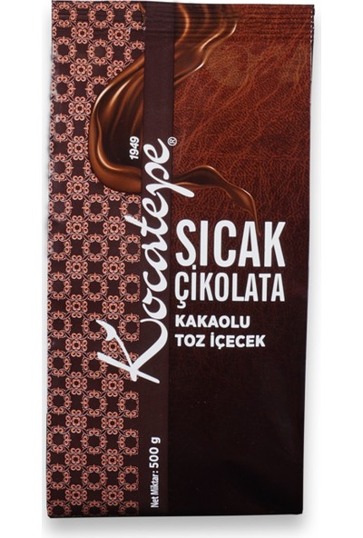 Kocatepe Sıcak Çikolata 500 gr Folyo