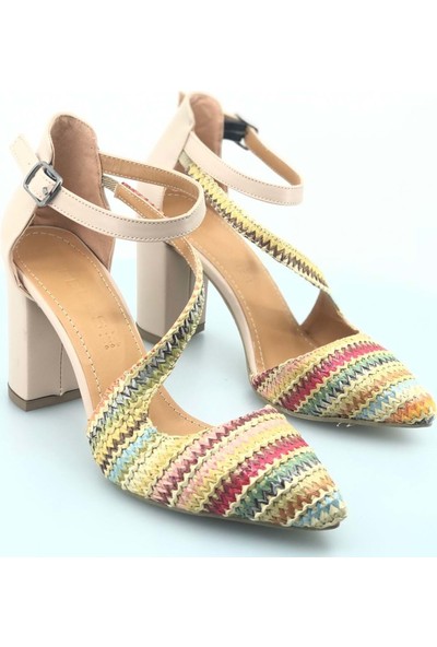 Kocamanlar Feles Kadın Topuklu Ayakkabı