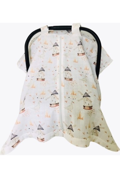 juniperus Ördek Müslin Puset Örtüsü Fermuarlı