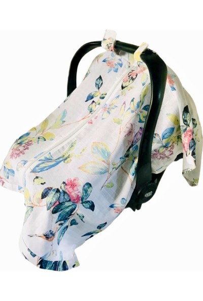 juniperus Çicek Müslin Puset Örtüsü Fermuarlı