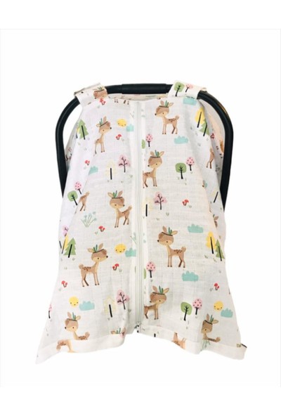 juniperus Geyik Müslin Puset Örtüsü Fermuarlı