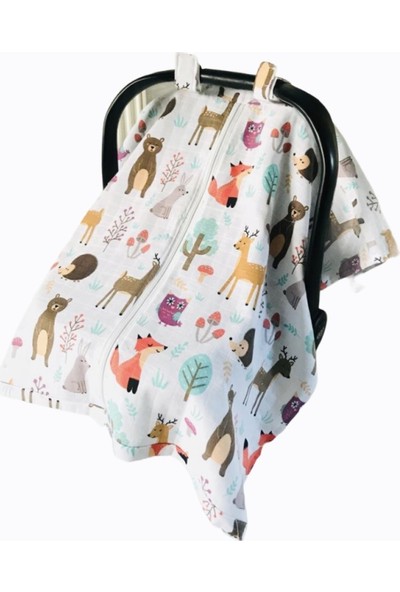 juniperus Safari Müslin Puset Örtüsü Fermuarlı