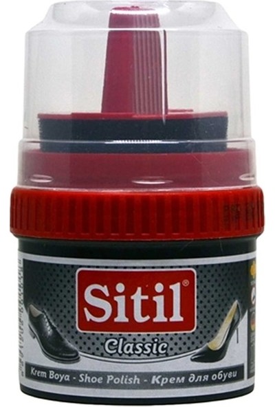 Sitil Classic Krem Boya Siyah 50 ml Sitil Classic Krem Boya Siyah 50 ml