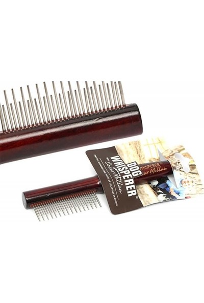 DogWhisperer Cesar Millan - Köpekler Için Keçe Açıcı Tımar Tarağı (Ahşap)