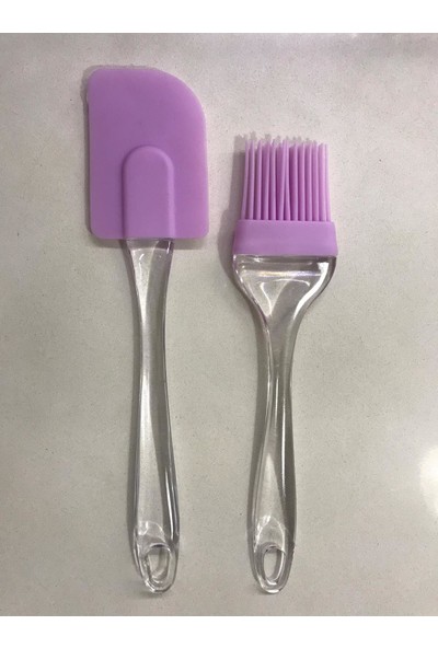 Baysa Silikon Fırça Spatula Mor Baysa Silikon Fırça Spatula Mor