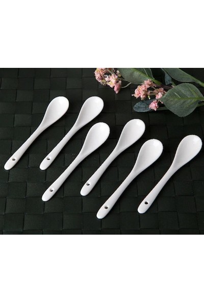 Miraç Porselen Çay Kaşığı 6 Adet