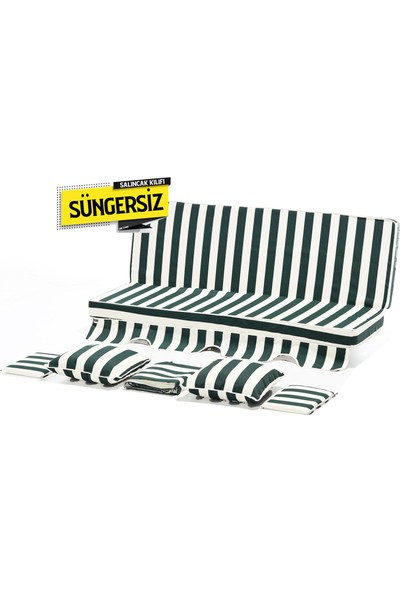 Cmkstore Süngersiz Salıncak Minderi Kılıfı 3 Kişilik Ekonomik Salıncak Kılıfı Yeşil Beyaz Cmkstore Süngersiz Salıncak Minderi Kılıfı 3 Kişilik Ekonomik Salıncak Kılıfı Yeşil Beyaz
