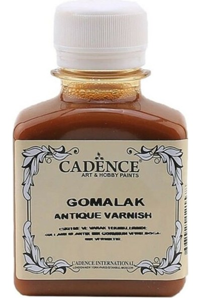 Cadence Gomalak Cila 100 ml Antik Vernik Cadence Gomalak Cila 100 ml Antik Vernik