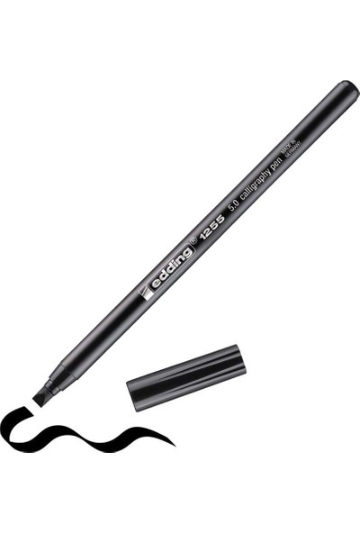 Edding 1255 Kaligrafi Kalemi 5.0 mm Siyah Edding 1255 Kaligrafi Kalemi 5.0 mm Siyah