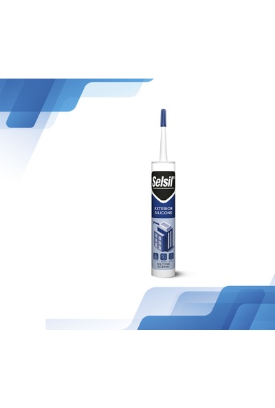 Selsil Nötr Dış Cephe Silikonu Şeffaf 300 ml