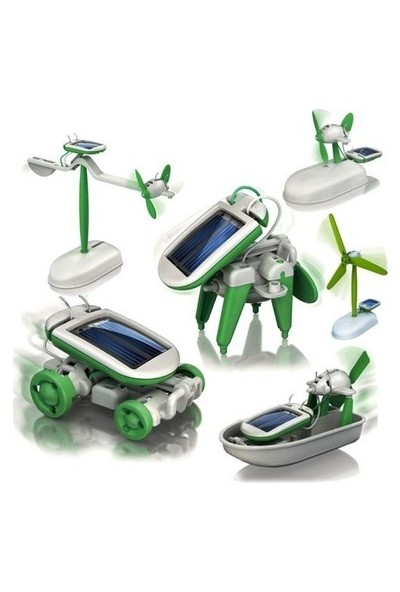 Turkish A2Z Güneş Enerjili Robot Oluşturma Seti 6 In 1 Solar Kit Eğitim Kiti Turkish A2Z Güneş Enerjili Robot Oluşturma Seti 6 In 1 Solar Kit Eğitim Kiti