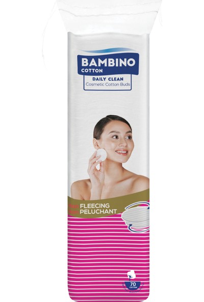 Bambino Makyaj Temizleme Pamuğu Bambino Makyaj Temizleme Pamuğu