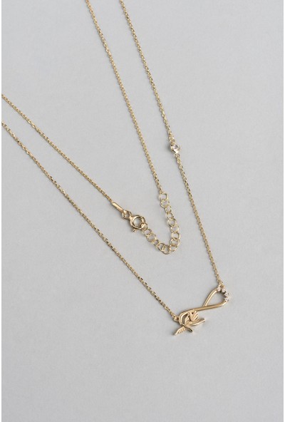 So CHIC Alaycı Kuş 18 Ayar Sarı Altın Kaplama Sonsuzluk Gümüş Kolye So CHIC Alaycı Kuş 18 Ayar Sarı Altın Kaplama Sonsuzluk Gümüş Kolye