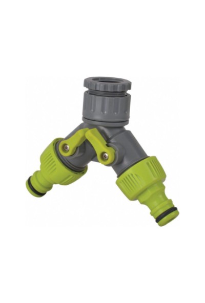 Verve Çift Çıkışlı Musluk Aparatı Musluk Aparatı