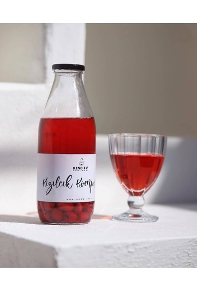 Kend Evi Kızılcık Kompostosu 1075 gr