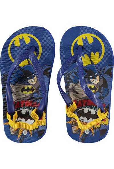 Batman Erkek Çocuk Terlik 25-30 Numara Saks Mavisi Batman Erkek Çocuk Terlik 25-30 Numara Saks Mavisi