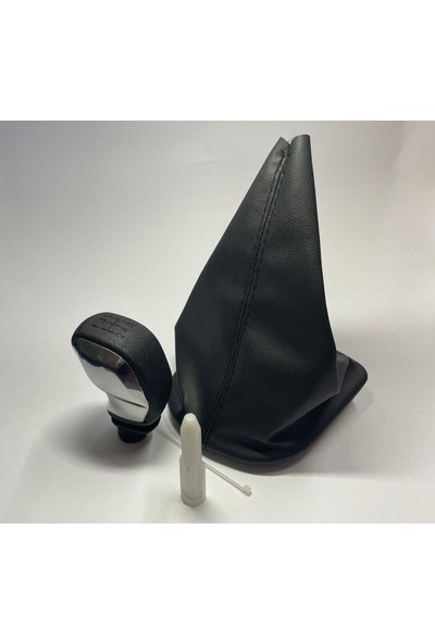 Drk Tuning Peugeot 307 Vites Körüğü Çerçeveli ve Nikel Spor Vites Topuzu