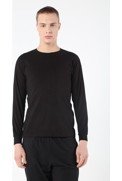 Baykar Erkek Düz Uzun Kollu 3'lü Set Fanila 1008 Siyah Baykar Erkek Düz Uzun Kollu 3'lü Set Fanila 1008 Siyah