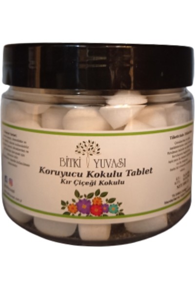 Bitki Yuvası Koruyucu Kokulu Tablet Kır Çiçeği Kokulu Naftalin 500 gr