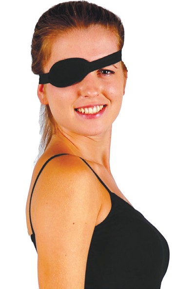 Göz Kapama Bandı - Tek Göz Korsan Bandı - 5 Adet