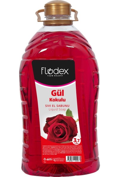Flodex Sıvı Sabun Gül 3,7 Lt