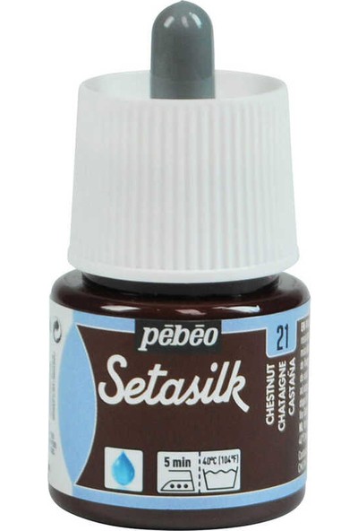 Pebeo Setasilk Ipek Boya 45 ml Şişe - 21 Chustnut Pebeo Setasilk Ipek Boya 45 ml Şişe - 21 Chustnut