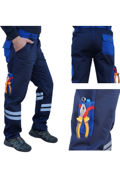 Uniprom Iş Pantolonu Klasik Model 5 Cepli Lacivert-Mavi 56 Uniprom Iş Pantolonu Klasik Model 5 Cepli Lacivert-Mavi 56