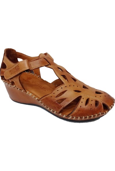 Venüs 18793057 Hakiki Deri Ortopetik Kadın Sandalet