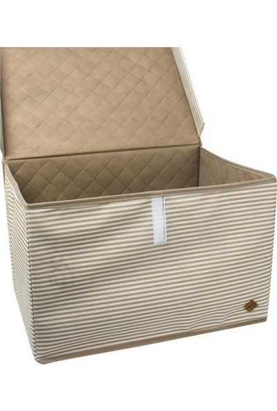Modax Store Çok Amaçlı Su Geçirmez Kumaş Kapaklı Düzenleyici Hurç & Kutu (60X40X30CM) Modax Store Çok Amaçlı Su Geçirmez Kumaş Kapaklı Düzenleyici Hurç & Kutu (60X40X30CM)